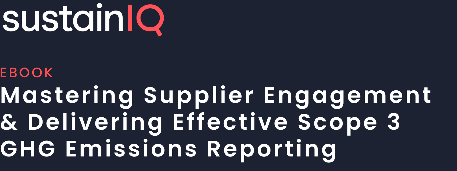 SustainIQ | Mastering Supplier Engagement